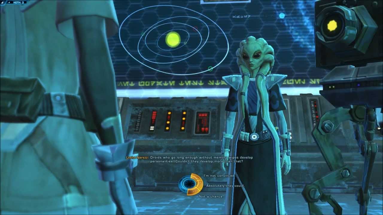 SWtOR Jedi Knight Story Cutscenes Pt. 20 [Chapter 2 / Hoth / Light Side ...