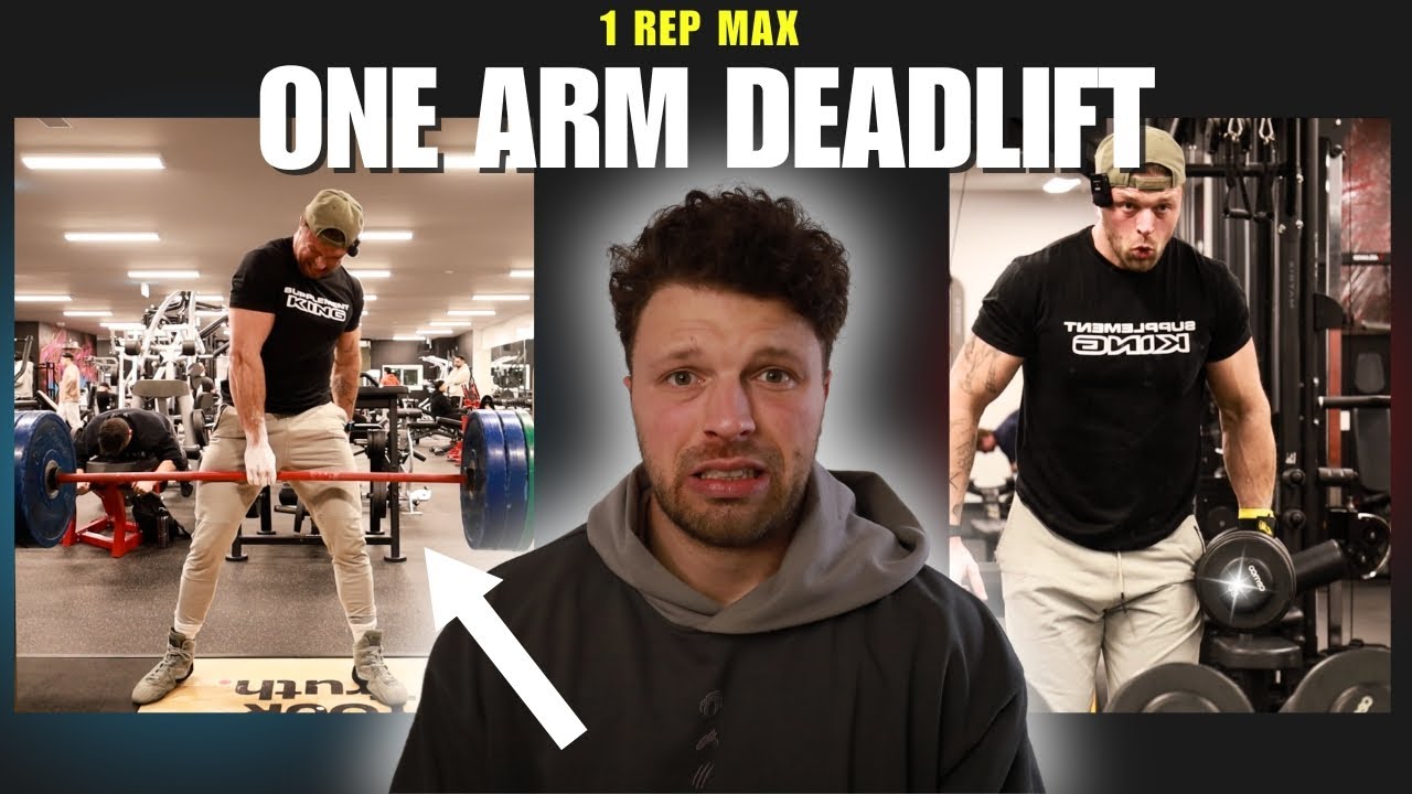 My 1 Arm Deadlift Personal Record | Are you stronger than me? - YouTube