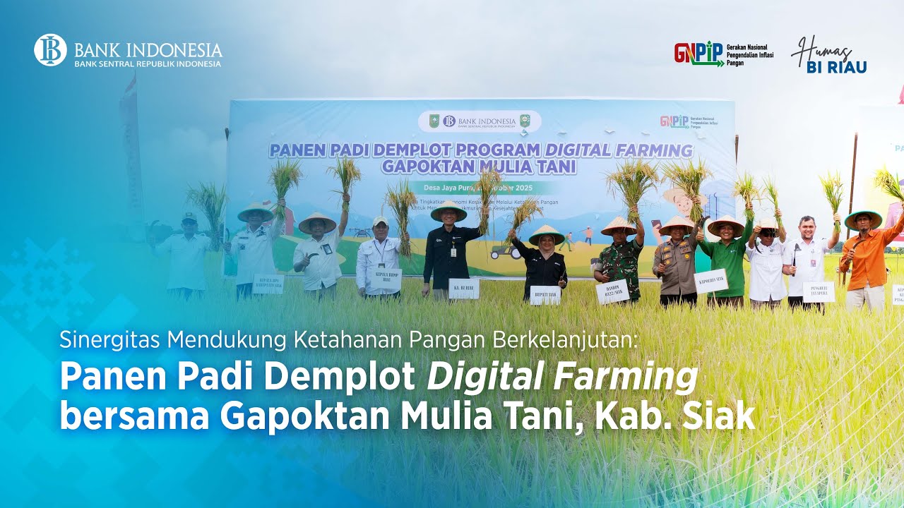 Panen Demplot Komoditas Padi Metode Digital Farming dan Bimbingan ...