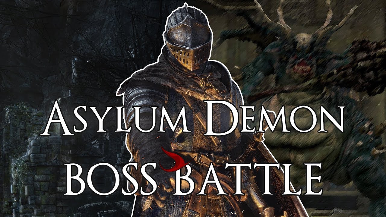 Dark Souls Remastered | Boss Fight | Asylum Demon (1080p - 60 FPS ...