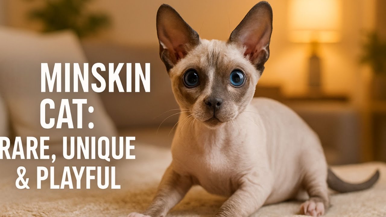 The Minskin Cat | Rare Breed with a Unique Look & Playful Personality ...