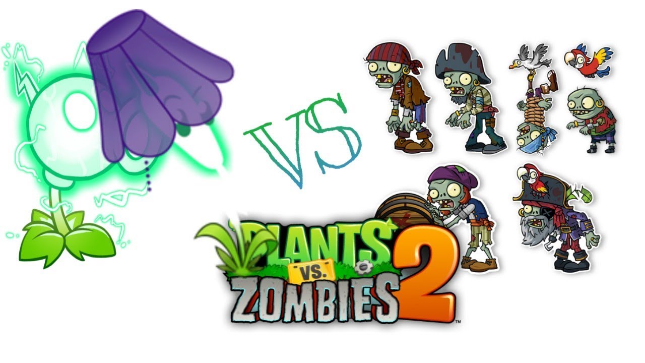 Pvz2 - Lightning Reed + Peashooter Electrice - #Plants Vs zombie 2 ...