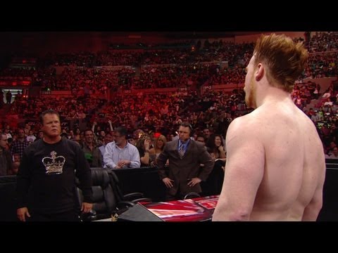 Sheamus attacks Jerry Lawler: Raw, November 16, 2009 - YouTube