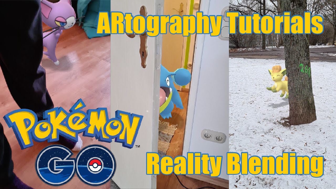 Pokémon GO! ARtography Tutorials - Reality Blending - YouTube
