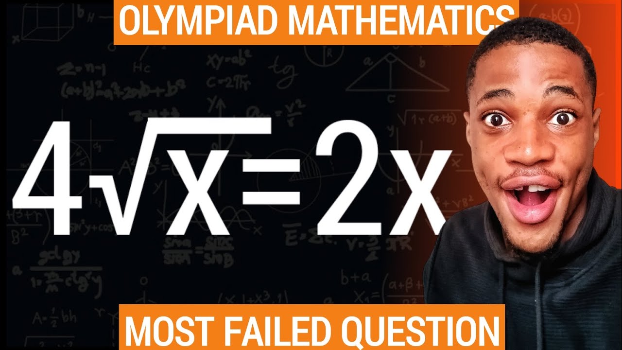 Olympiad Mathematics|MOST FAILED QUESTION|Learn This Trick - YouTube
