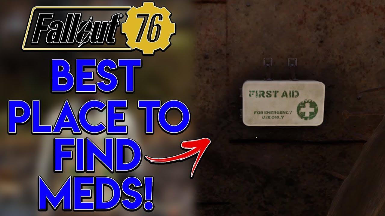 Fallout 76 - Best Place To Find First Aid - YouTube