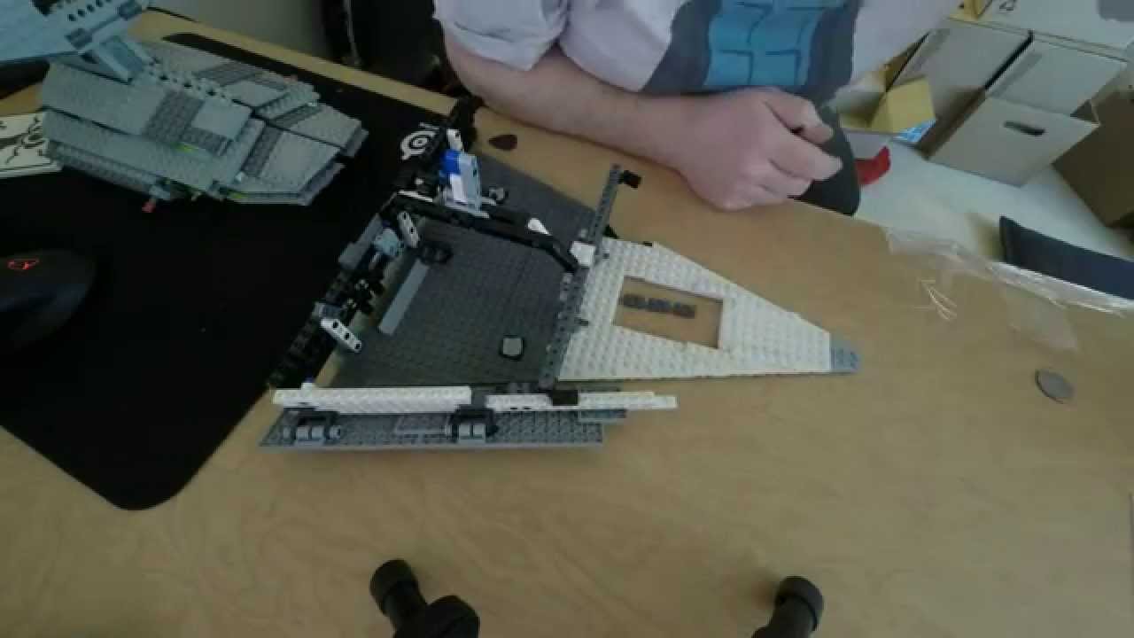 LEGO Star Destroyer Disassembly - YouTube