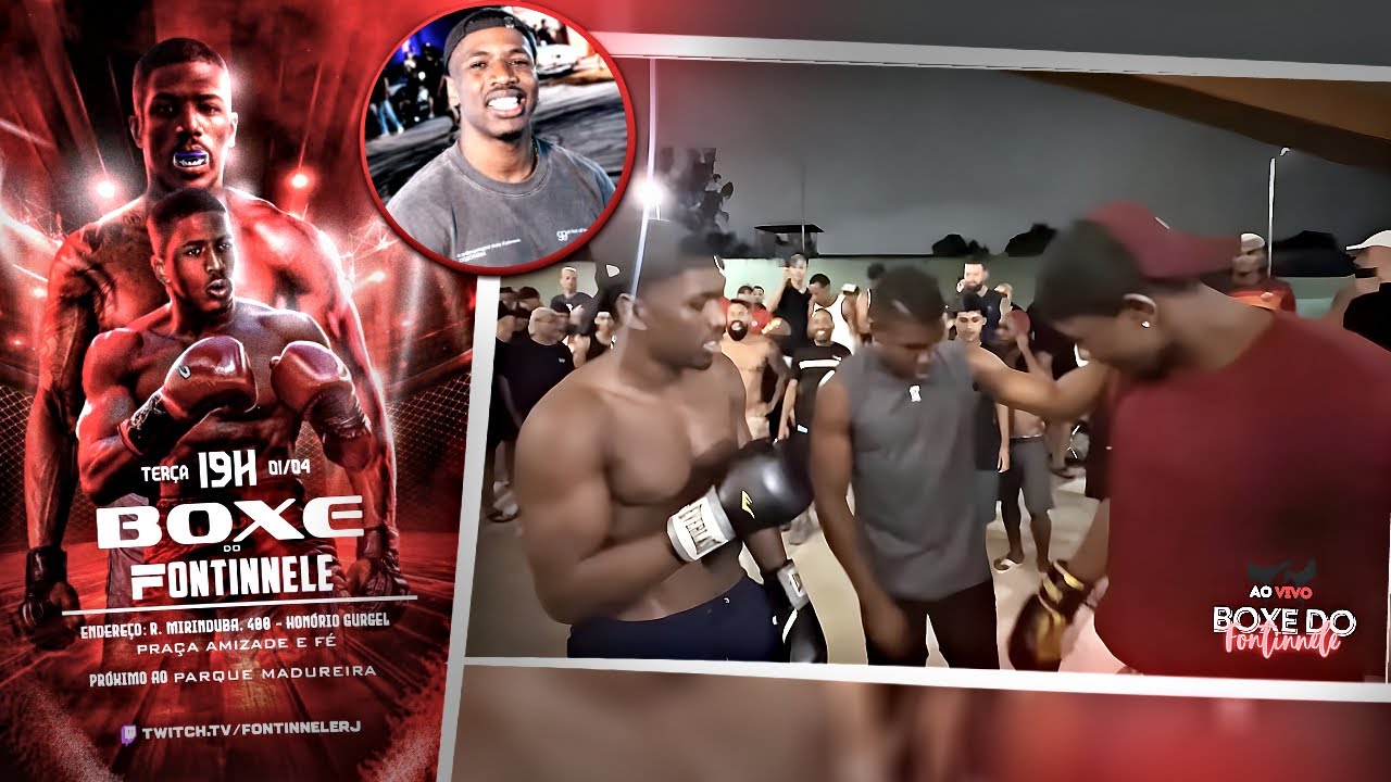 BOXE DO FONTINNELE " EVENTO DE BOXE " - YouTube