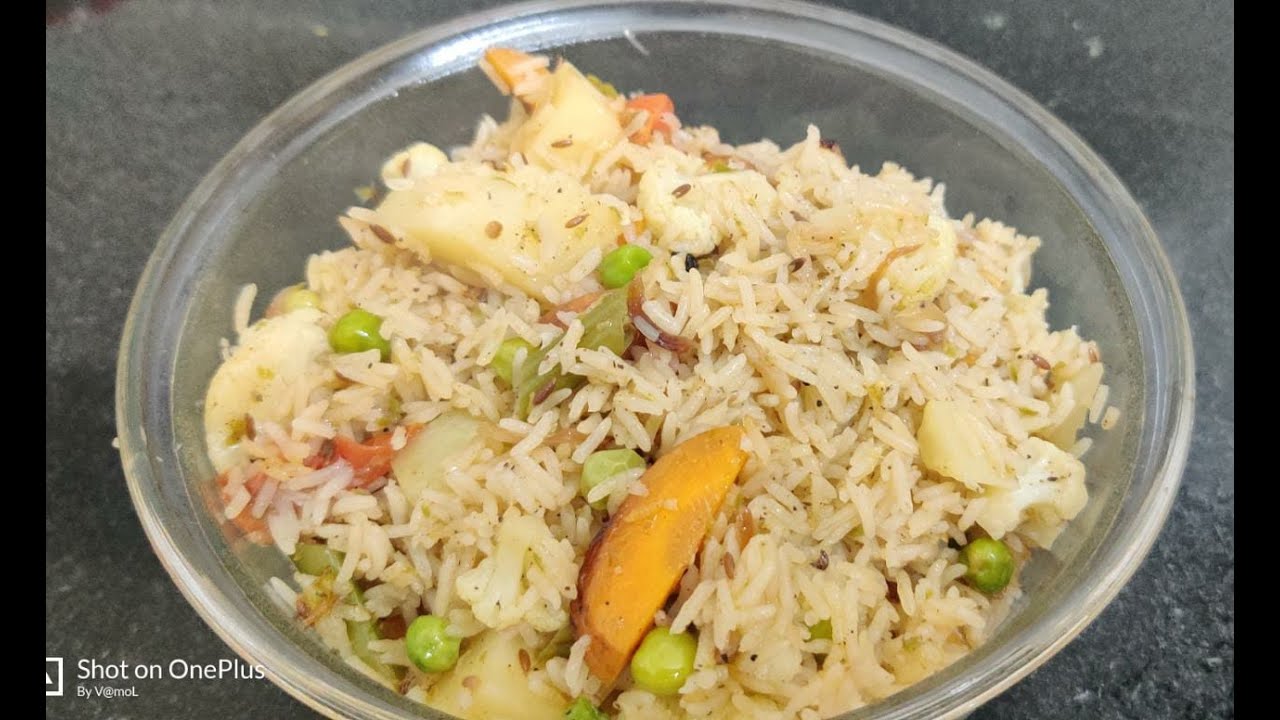 Vegetable Pulav|Veg Rice - YouTube