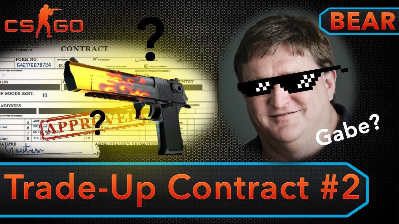 CS:GO - Trade Up Contract #2 - Deagle Blaze?! - YouTube