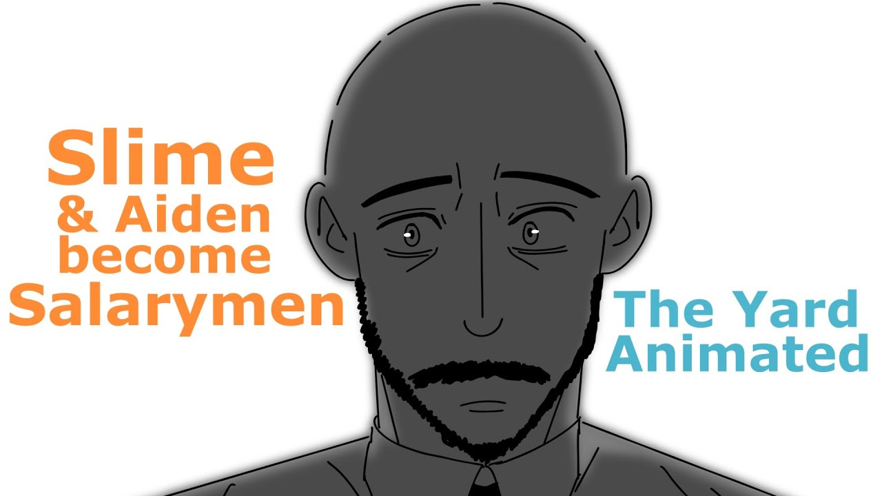 Slime and Aiden Become Salarymen - #theyard #ludwig #animation - YouTube