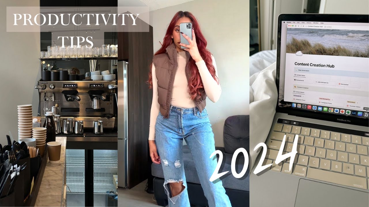 6 micro habits for a Productive Year | 2024 Organization & Productivity ...