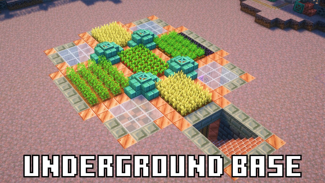 Minecraft: Underground Steampunk Base Tutorial - YouTube