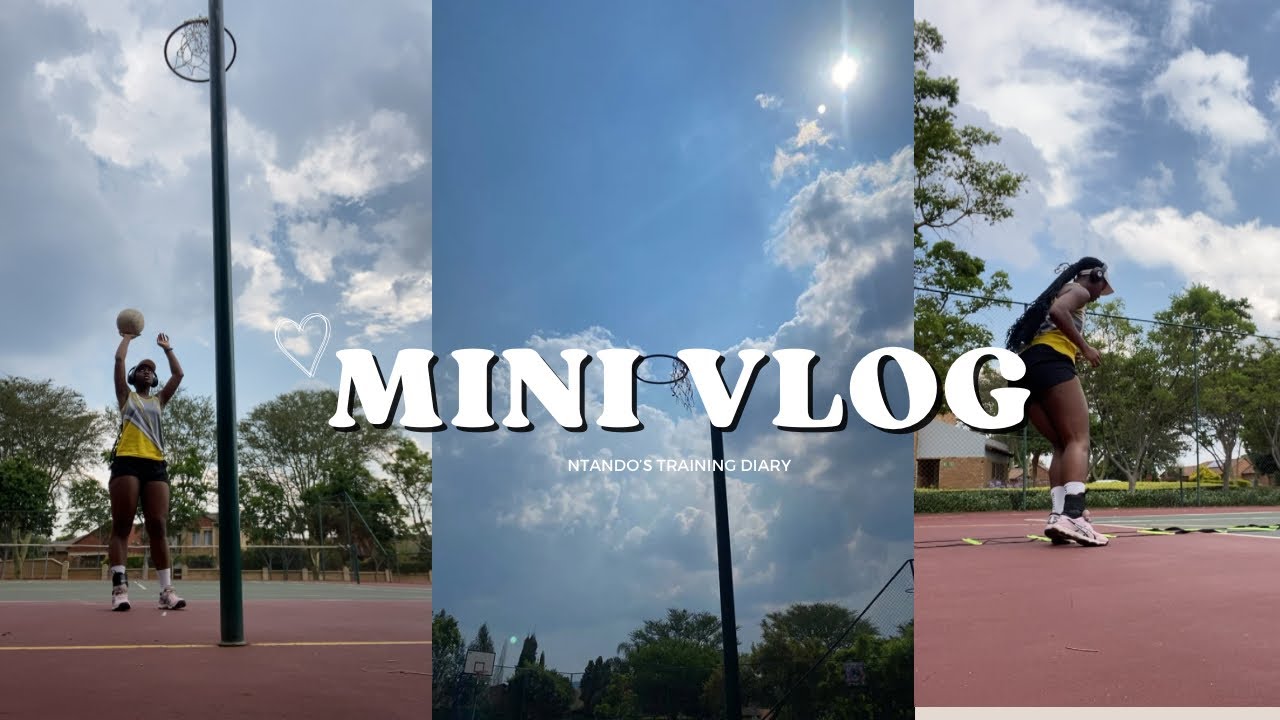 Netball training diary | pre-season training(vlog edition) - YouTube