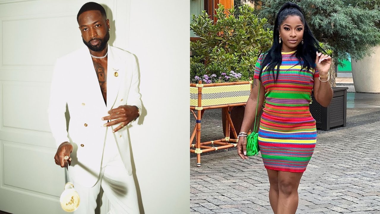Another Side Of Dwyane Wade | Toya Johnson Blocking Rappers - YouTube