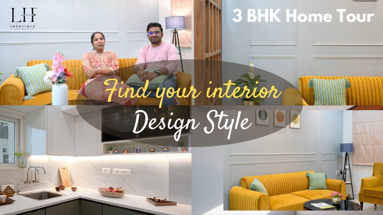 Discover Luxury Living 3BHK Dream Home Tour by LH Interiors! Modern ...