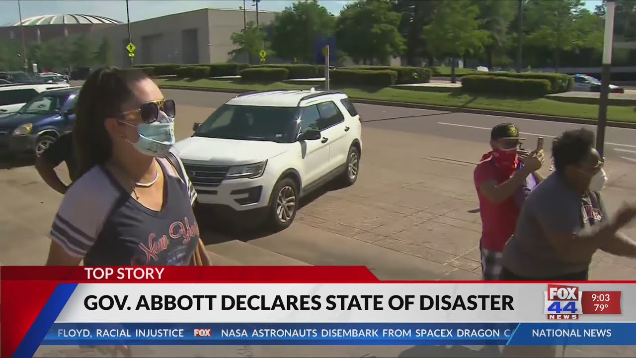 Gov Abbott Declares State Of Disaster Youtube