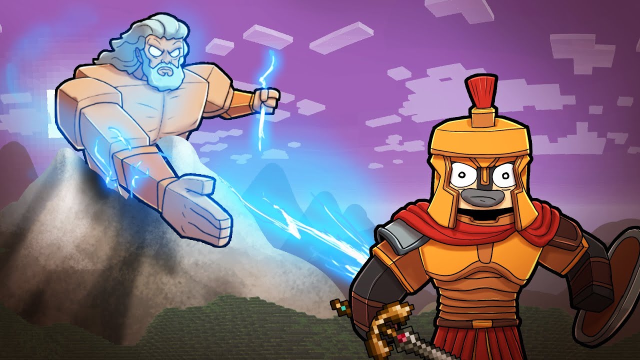 GREEK GODS of Mount Olympus! (Minecraft) - YouTube