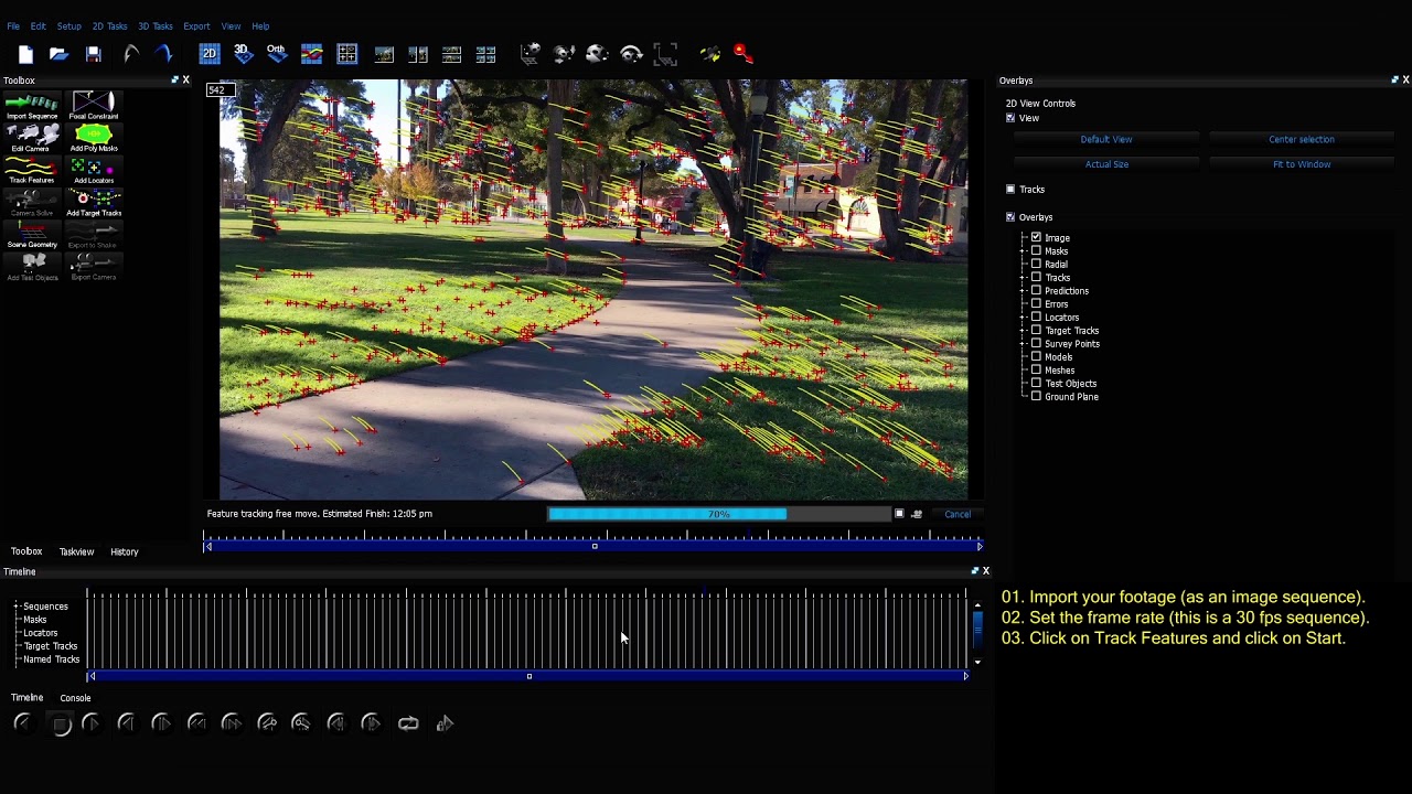 Boujou Tutorial: Quick And Basic Matchmoving - YouTube