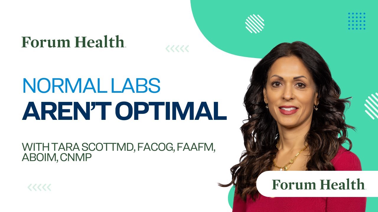 Normal Lab Work Does NOT Mean Optimal Health - YouTube
