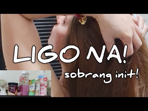 SHOWER ROUTINE 🚿💦| BATH ESSENTIALS ( ligo na! sobrang init! ) / simple fe