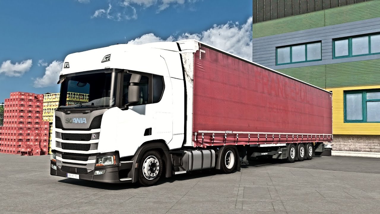 Scania R450 Realistic Driving Euro Truck Simulator 2 POV Drive Gameplay ...