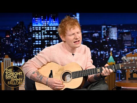 Ed Sheeran Performs His Brand-New Song \