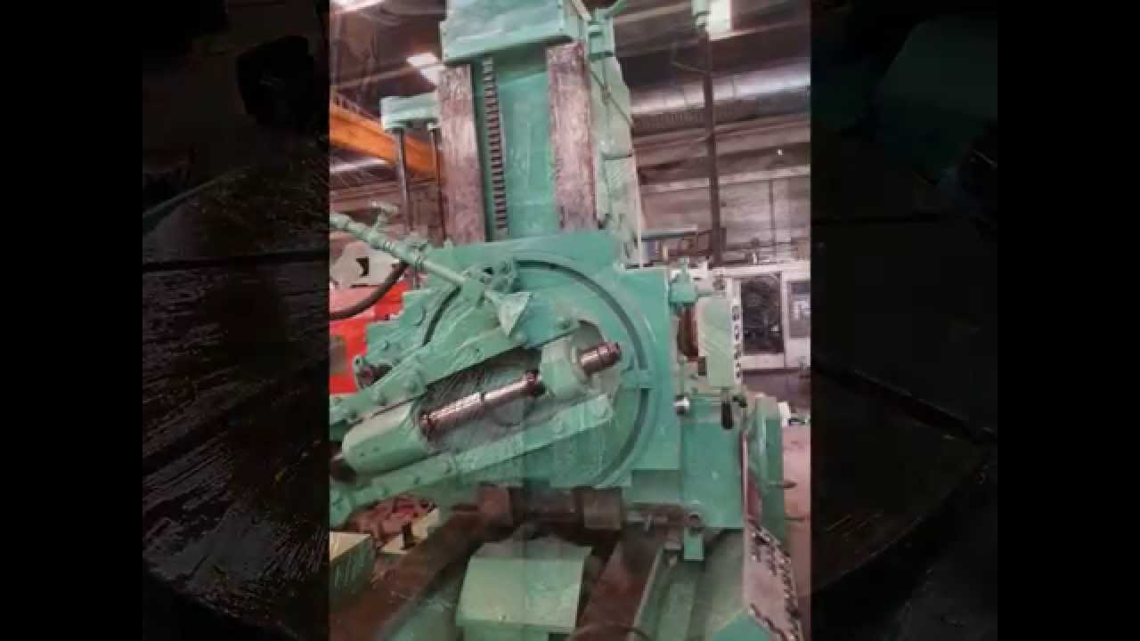Lorenz E 16 ...1600mm Universal Gear Hobber With Tailstock,Hobbing ...