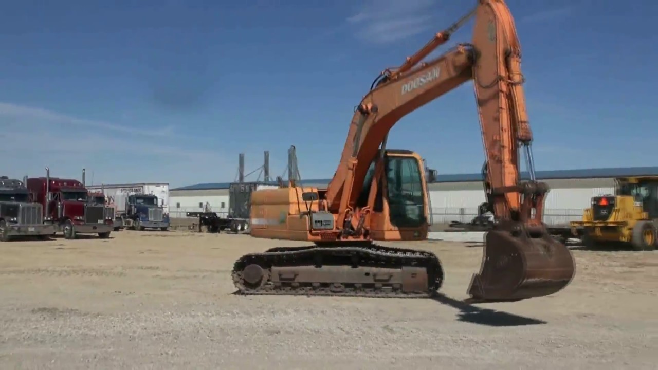 2007 Doosan DX180 LC Excavator - YouTube
