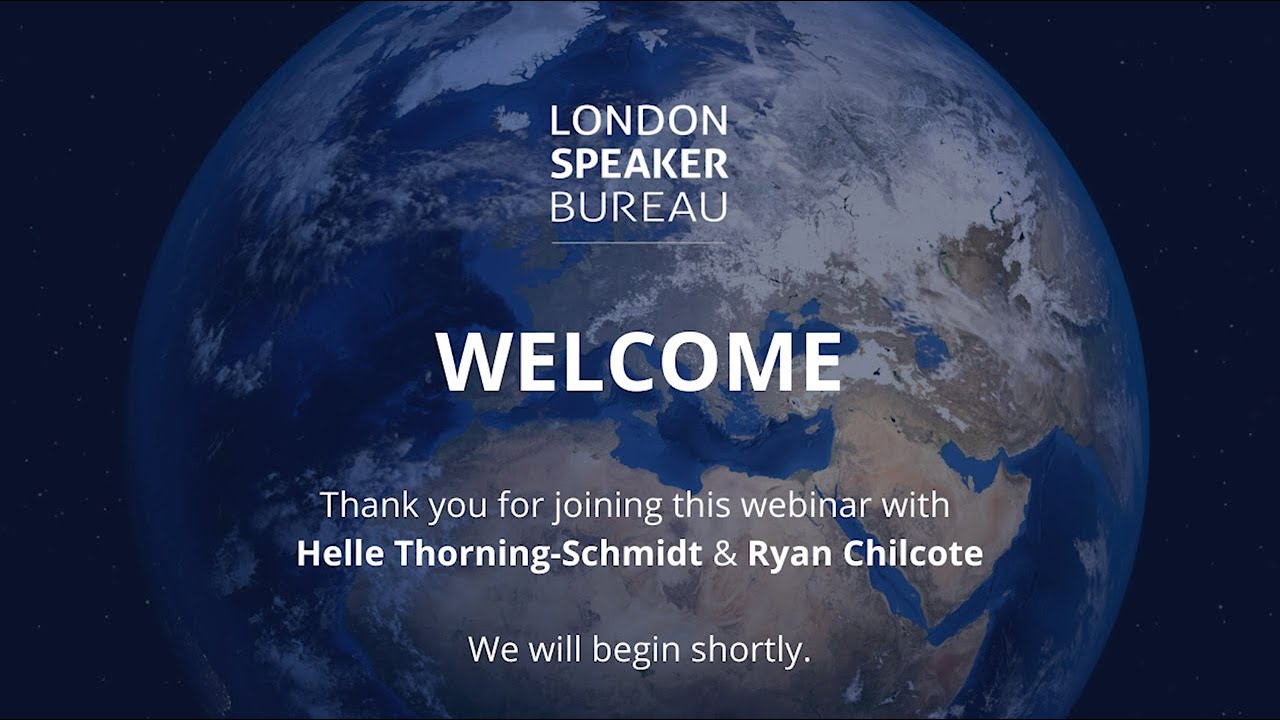 “How 2020 will reshape the Future” - Helle Thorning-Schmidt, hosted by ...