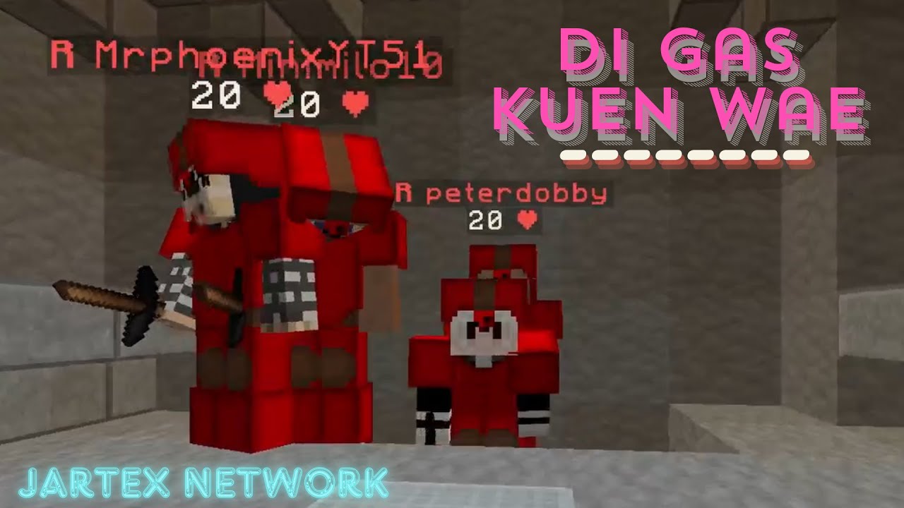 Minecraft Bedwars | Tlauncher | Jartex Server - YouTube