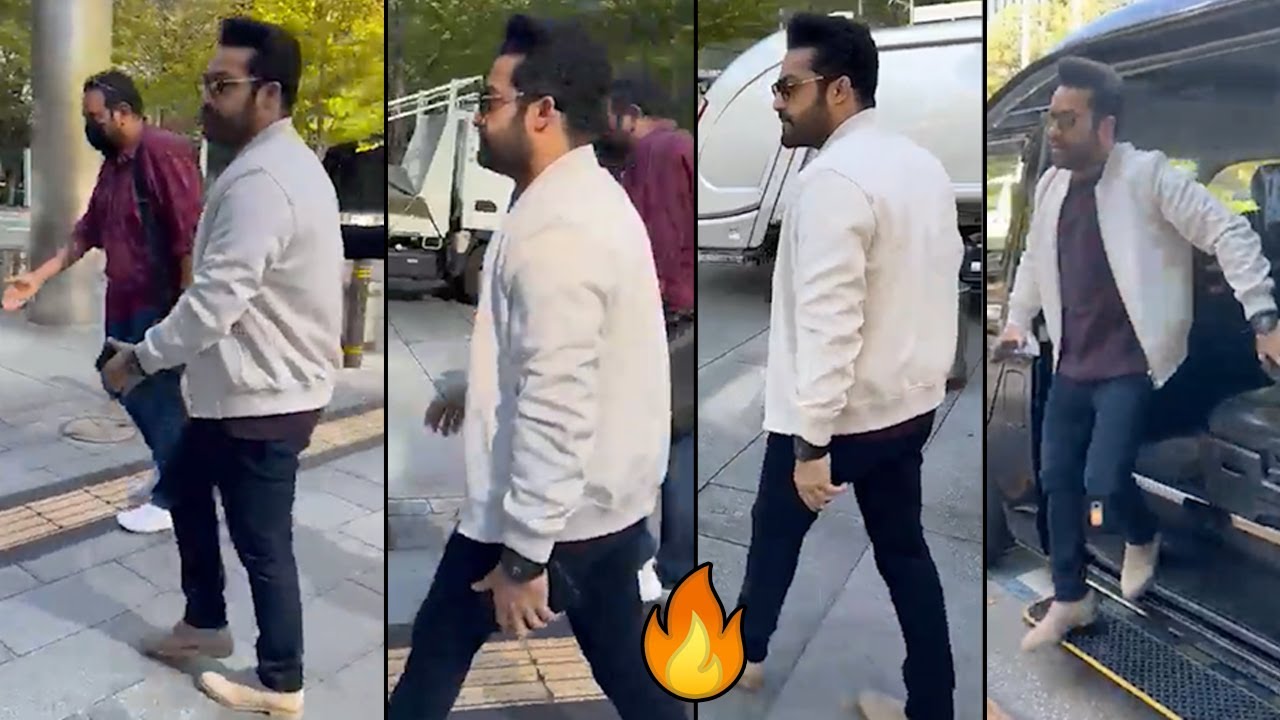 Jr NTR Latest COOL Visuals At RRR Movie Promotions In Japan | Jr NTR ...