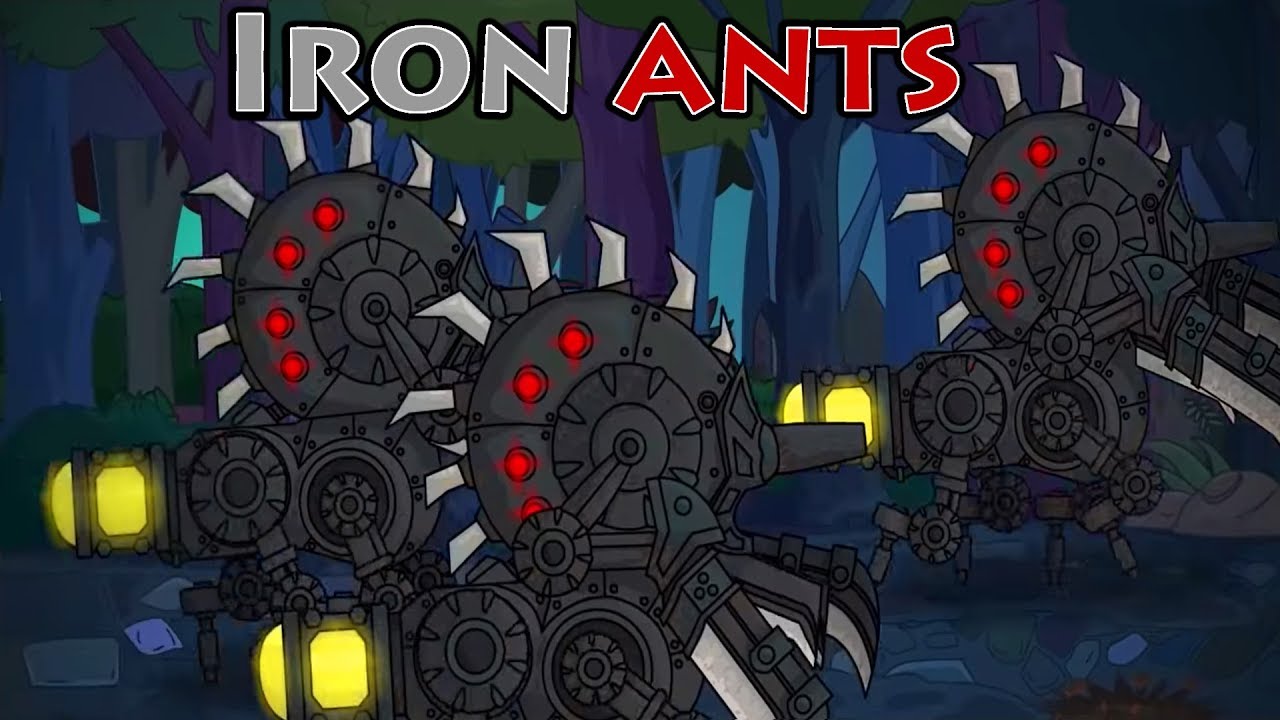 Super Tank Rumble Creations - Leviathan's Iron Ants - YouTube