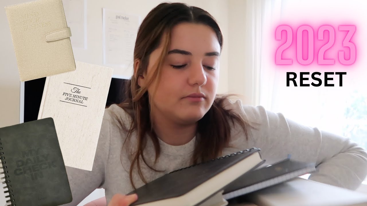 2023 Reset | goal setting, vision board, journaling & planning - YouTube