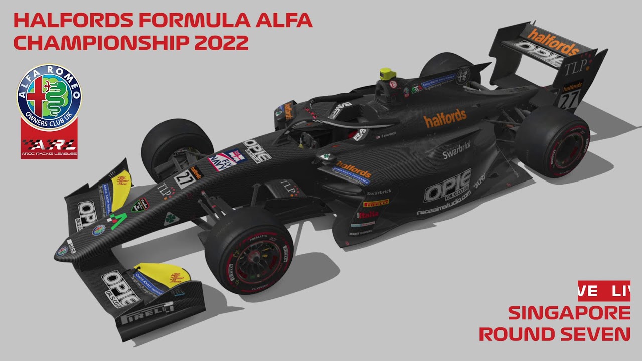 AROC Racing Leagues - 2022 H2 Formula Alfa - YouTube