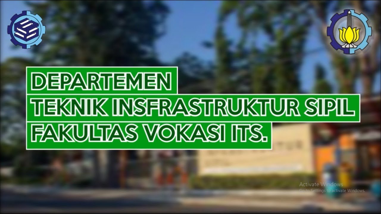 Departemen Teknik Insfrastruktur Sipil Present (DTIS)-ITS. - YouTube