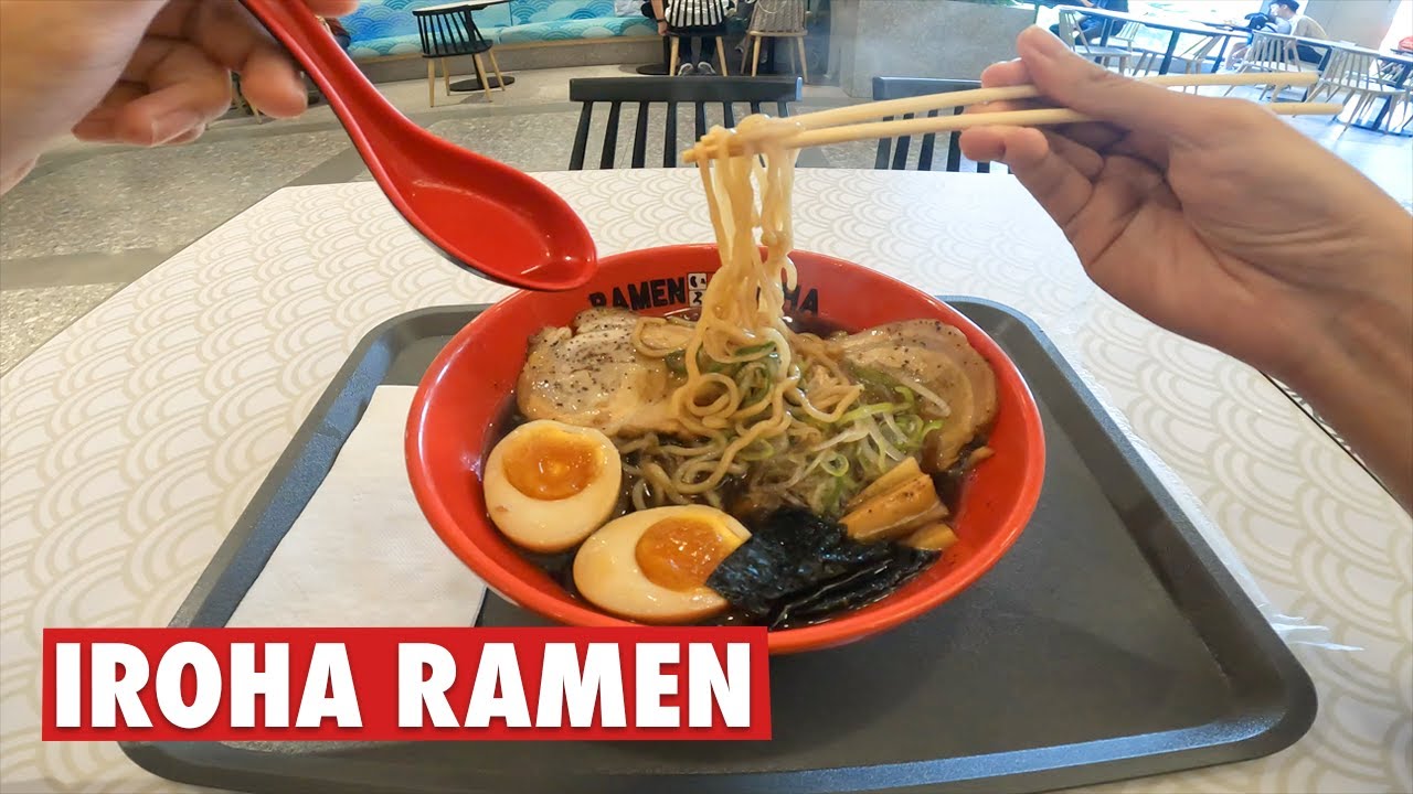ร้านราเมงอร่อยสุดใน CTW? - IROHA RAMEN | Ramen Tour - YouTube
