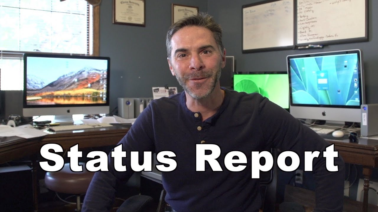 How To Produce A Movie Status Report [March 2018] - YouTube