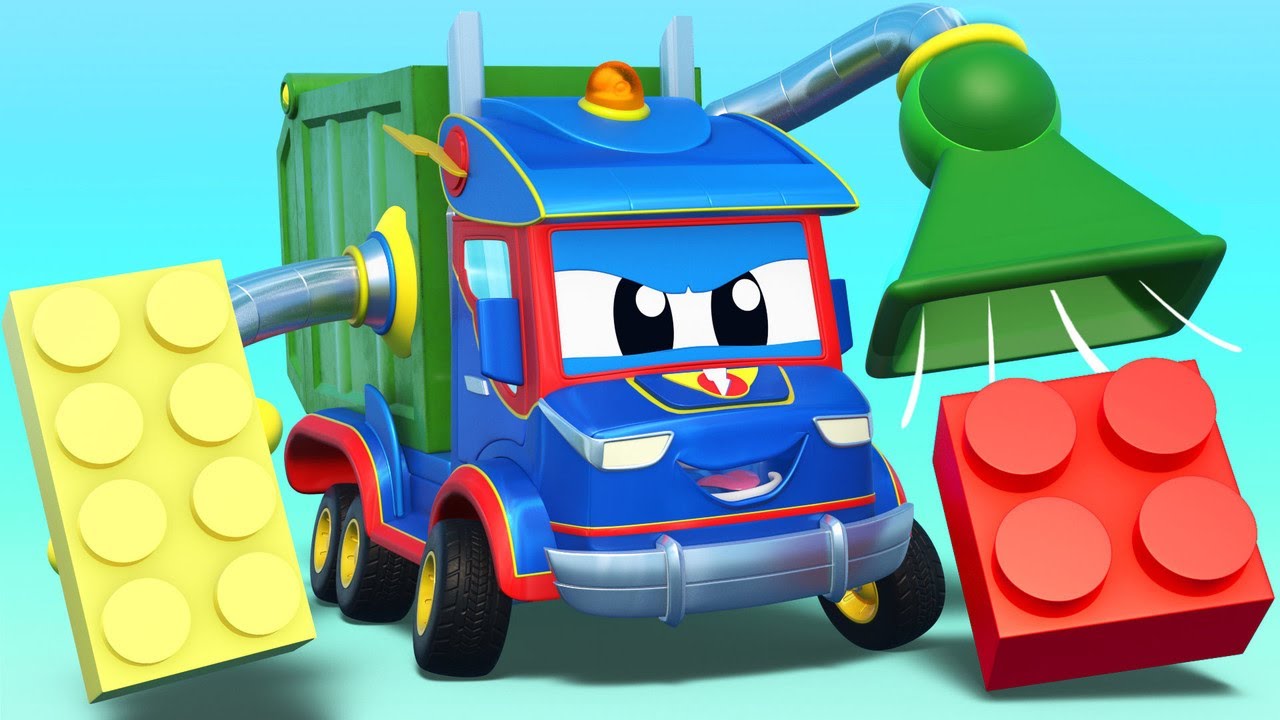 BABY CARS find a Lego Treasure! | SuperTruck - Rescue | Trucks Videos ...