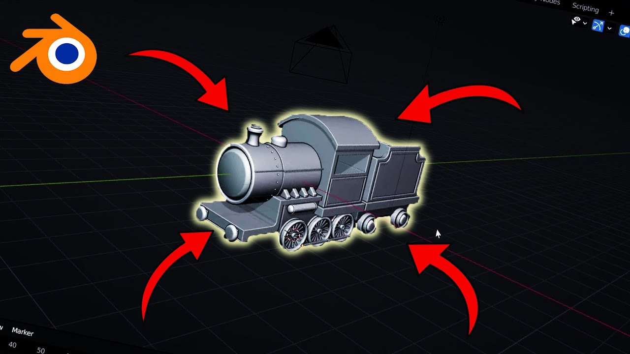 🚂 "Blender Tutorial: Modeling a Hyper-Realistic Train! 🌟" - YouTube