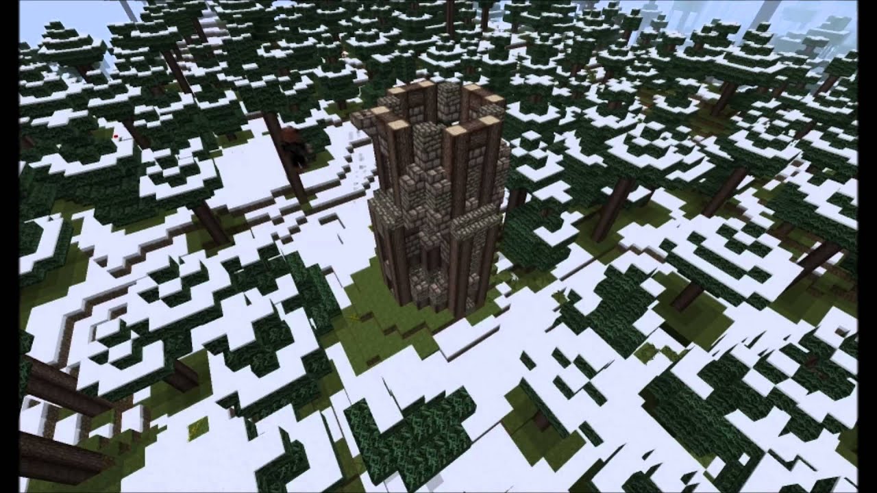 Minecraft SpeedBuild - Noorse toren! - YouTube