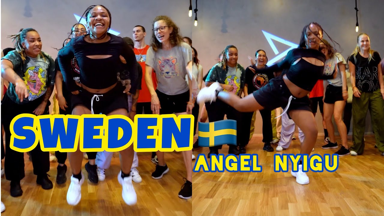 AFRO DANCE CLASS STOCKHOLM SWEDEN 🇸🇪 BY ANGELNYIGU - YouTube