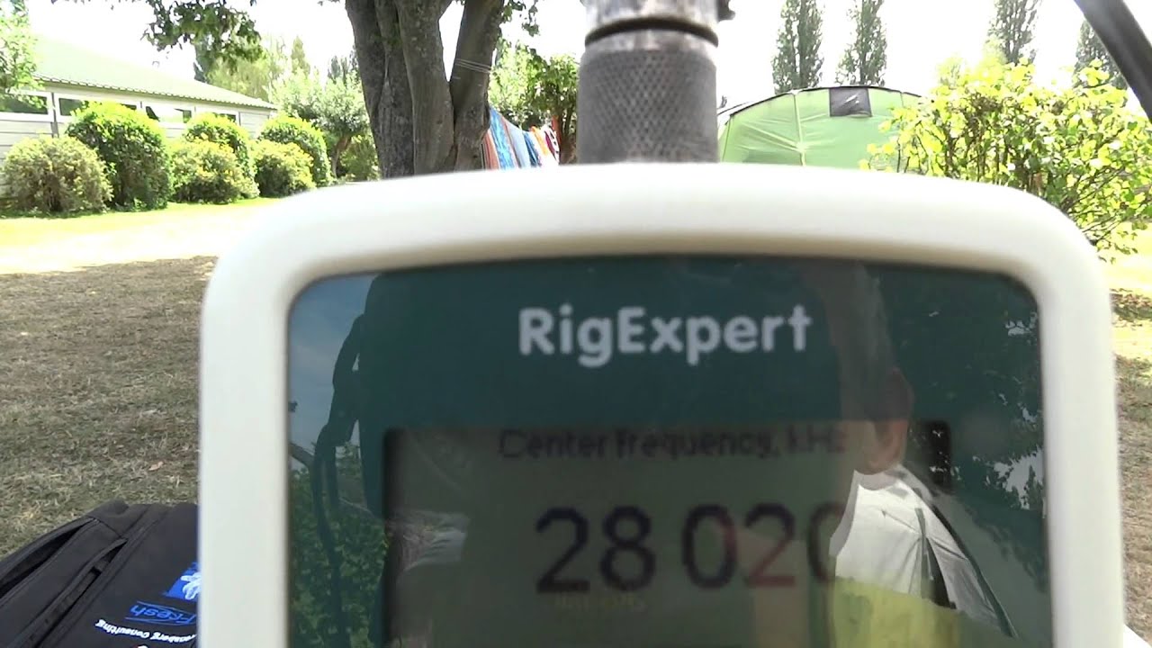 End fed experiments using Rigexpert - YouTube