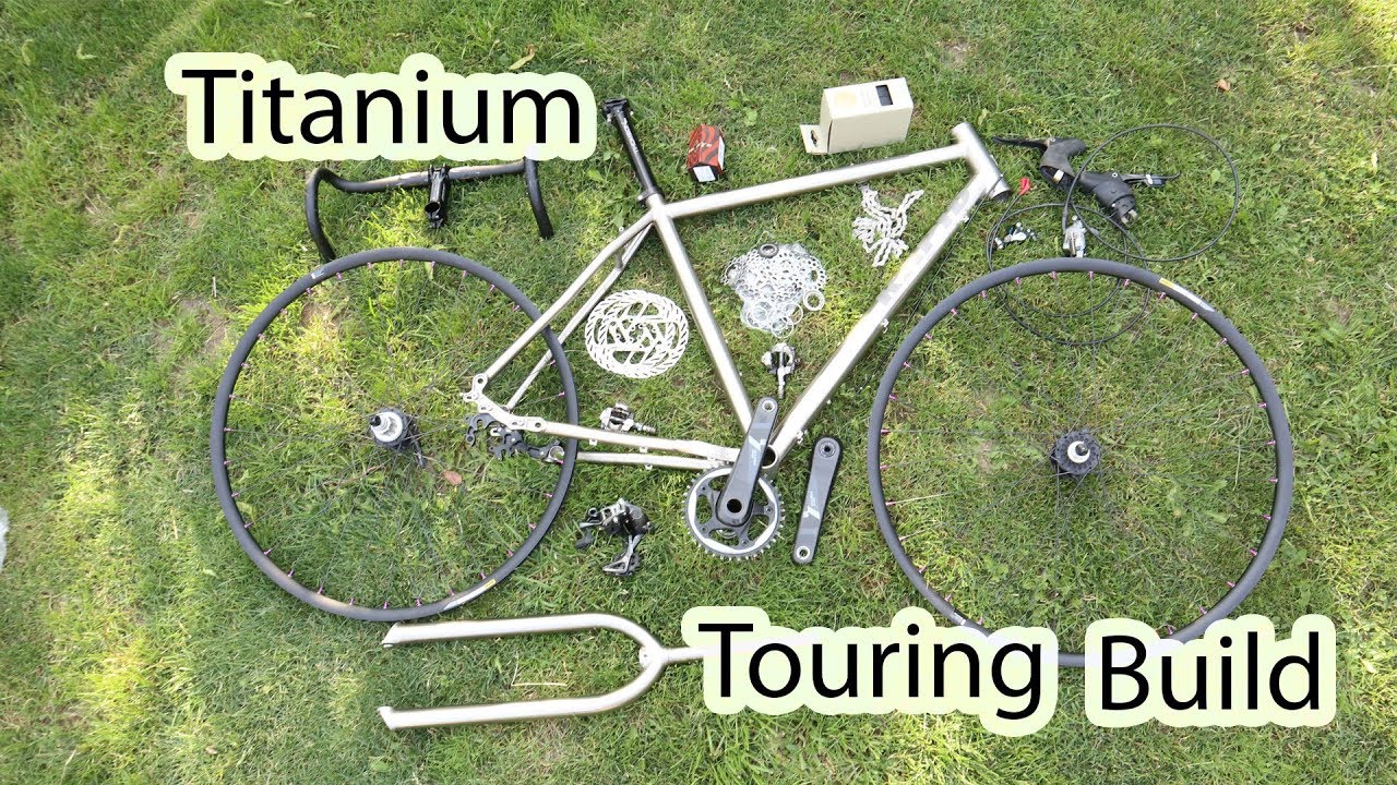 Custom titanium touring build.Only 10.3 kg. Rapid bike. - YouTube