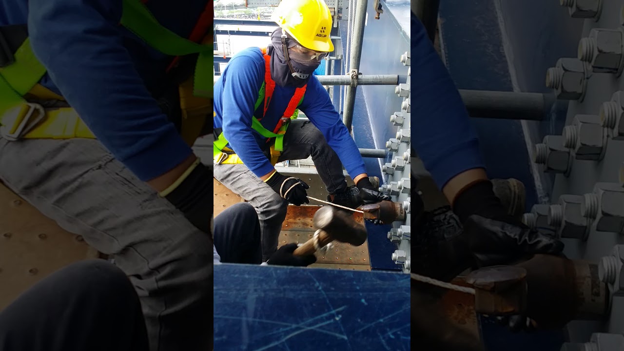 Structural fitter bolt tightening agnp masinloc - YouTube