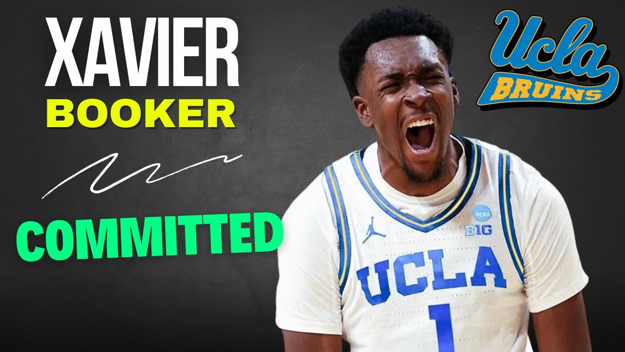 Xavier Booker Commits to UCLA! - YouTube
