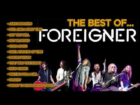 FOREIGNER | The Best FOREIGNER Collection | FOREIGNER Greatest Hits