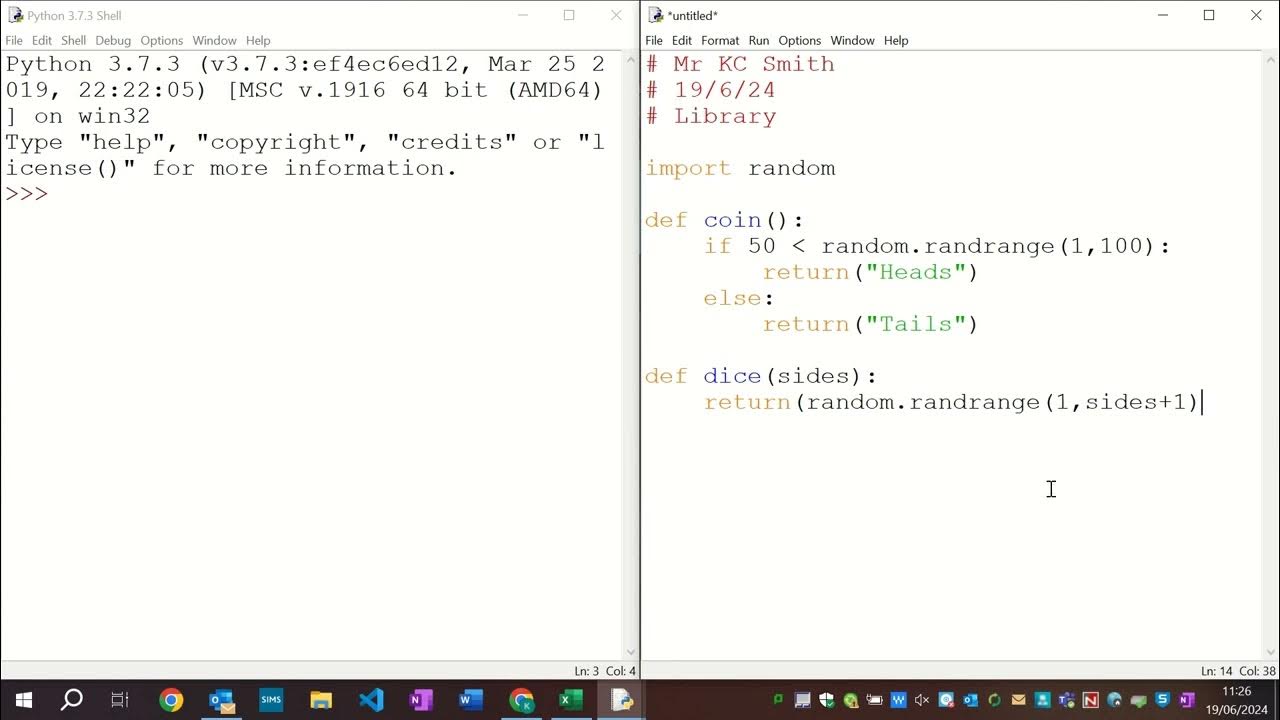823 Python - Creating Functions - YouTube