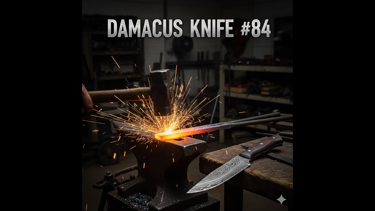 How To Make a Damascus Knife - YouTube