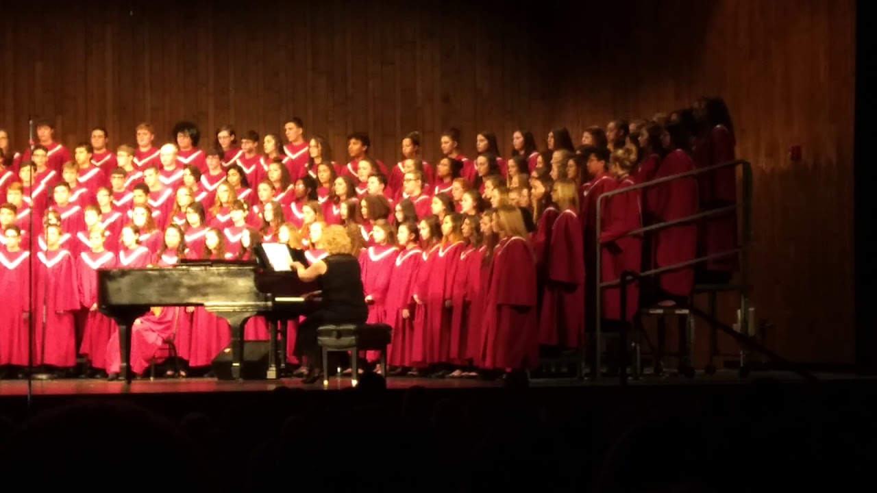 Avery Performing in the AAJHS Winter Chorus Concert - YouTube